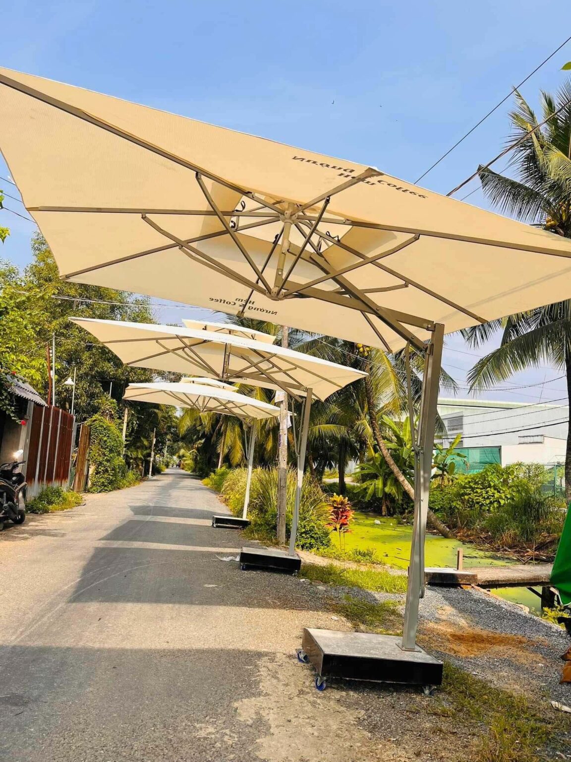 Báo giá thi công dù che trọn gói tốt nhất tại Đà Nẵng - Dù Che Đà Nẵng